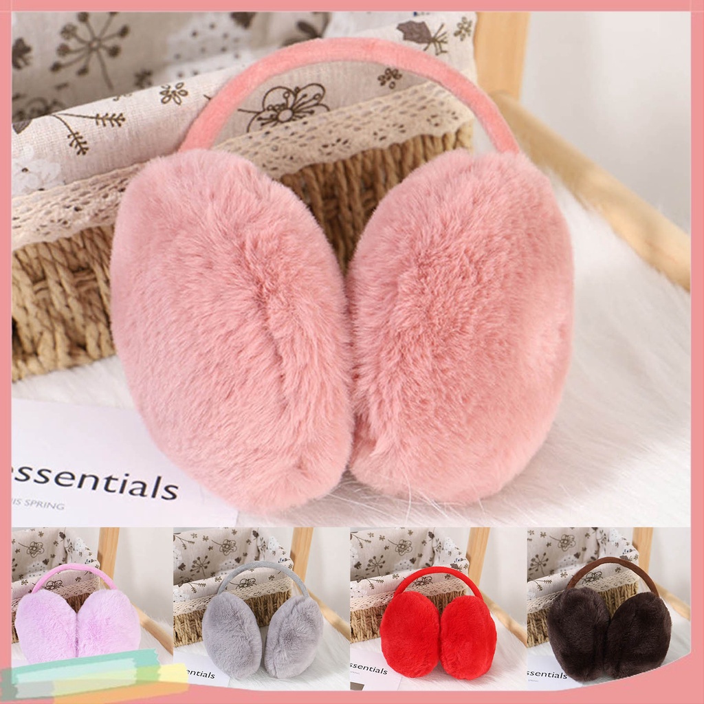 [LK] -Ear Muff Thick Lightweight Fuzzy Anti-deformation Ear Warmer for ...