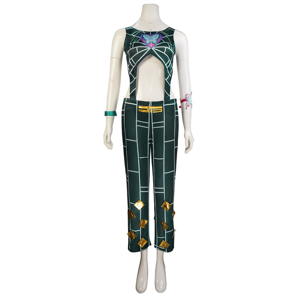 JoJo's Bizarre Adventure Cosplay Anime Jumpsuit Trish Una Skirt ...
