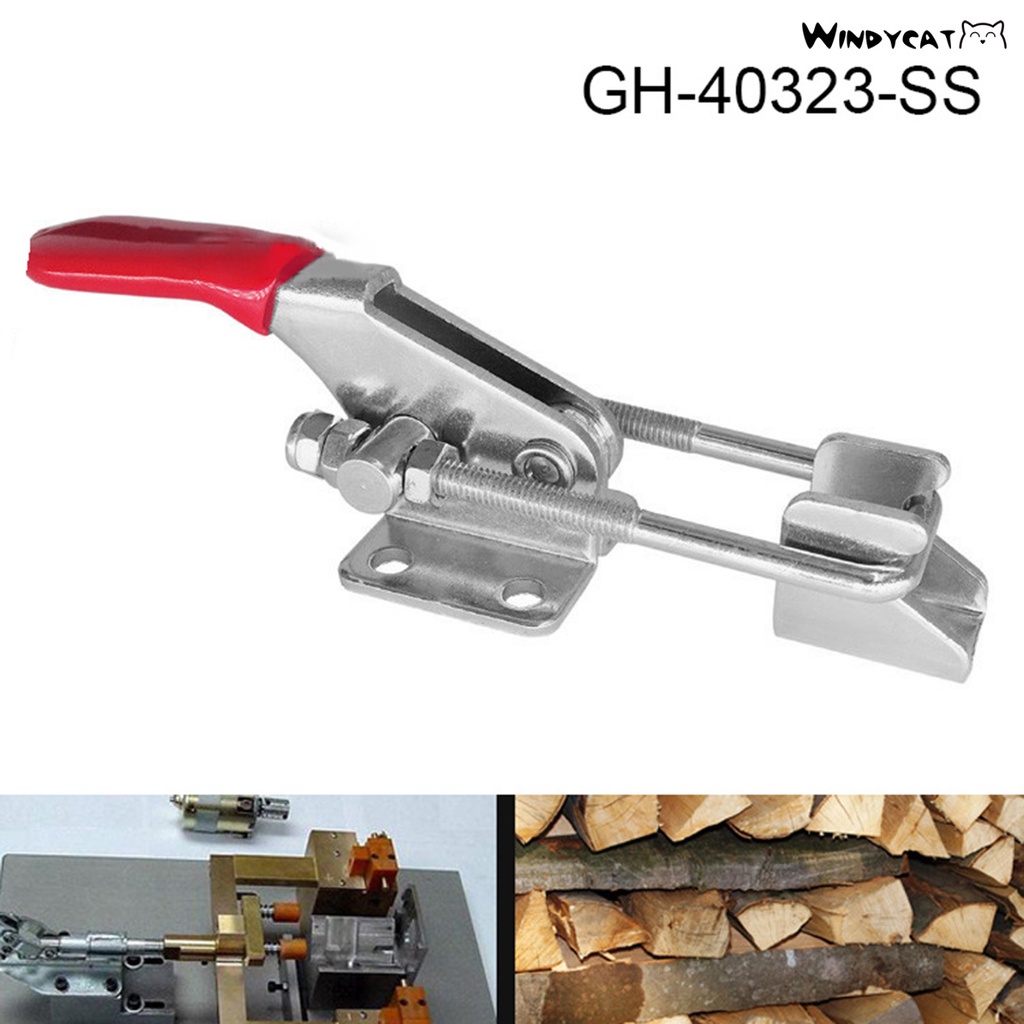 COD GH-40323-SS Stainless Steel Adjustable Locking Clasp Toggle Clamp ...