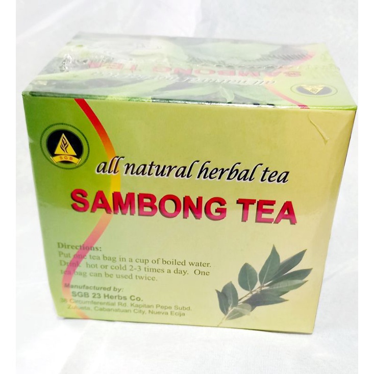 SAMBONG TEA ALL NATURAL HERBAL TEA | Shopee Philippines