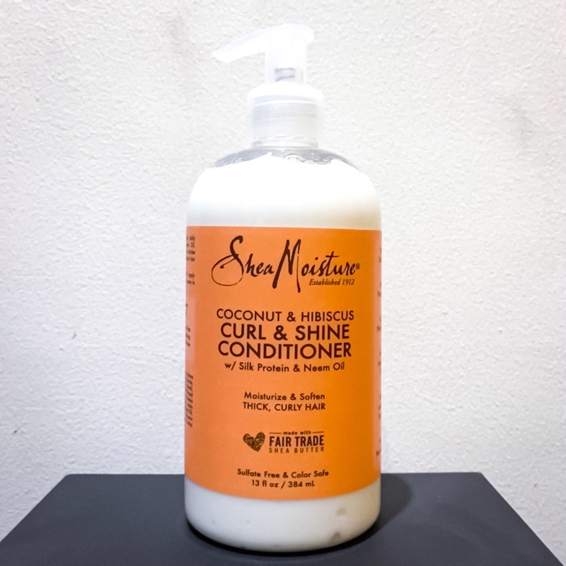 ☽۞№authentic Onhand Shea Moisture Coconut And Hibiscus Curl And Shine