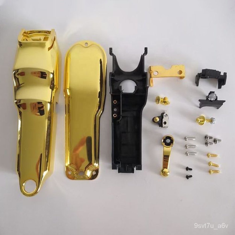Professional All Gold Cordless Clipper Cover Barber Metal Clipper ...