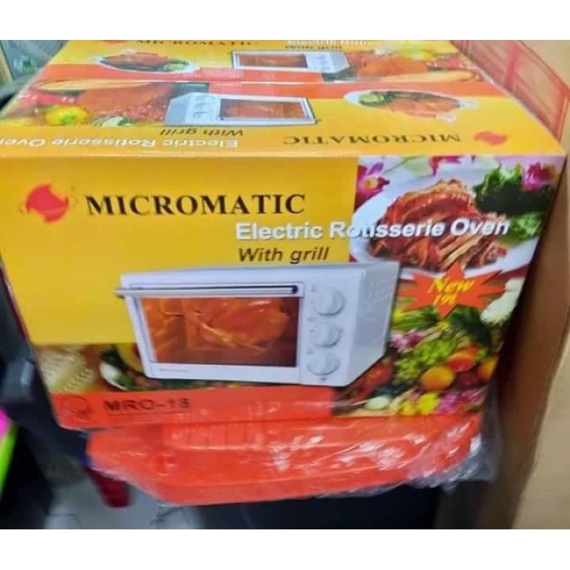 micromatic oven with grill (rotisserie) | Shopee Philippines