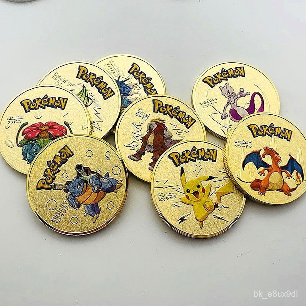 Pokemon Anime Gold Plated Gold Coin Commemorative Coin Pikachu ...