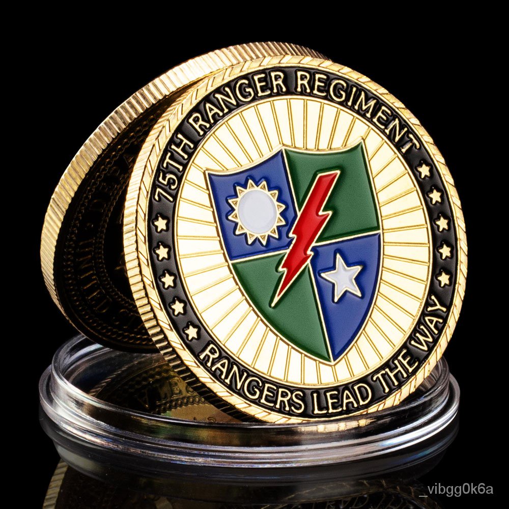 United States Army Souvenir 75th Ranger Regiment Commemorative Coin ...