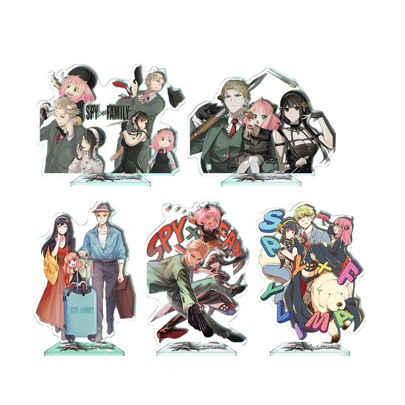 Anime SPY X FAMILY Acrylic Stand Latest Cartoon Character Anya Yor Bond ...