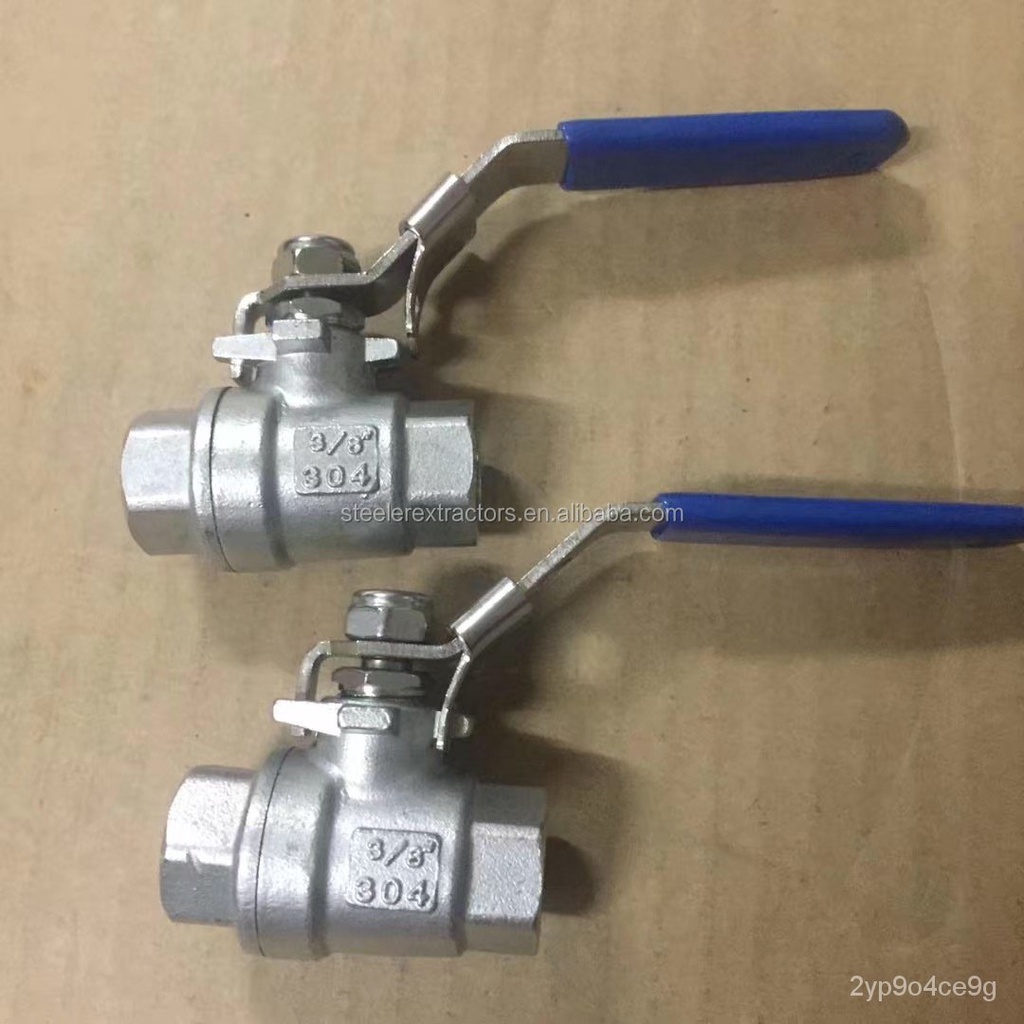 Female Thread NPT Ball Valve DN40 2pc Ball Valve Full Bore 1000 WOG ...