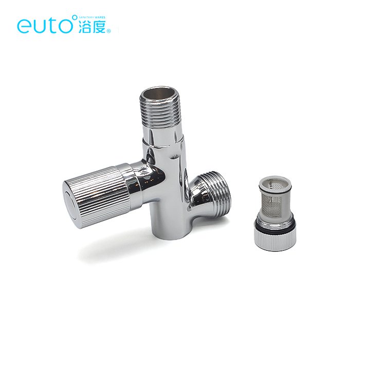 Brass Metal Angle Valve Water Toilet Bidet Shower Stop Water Valve ...