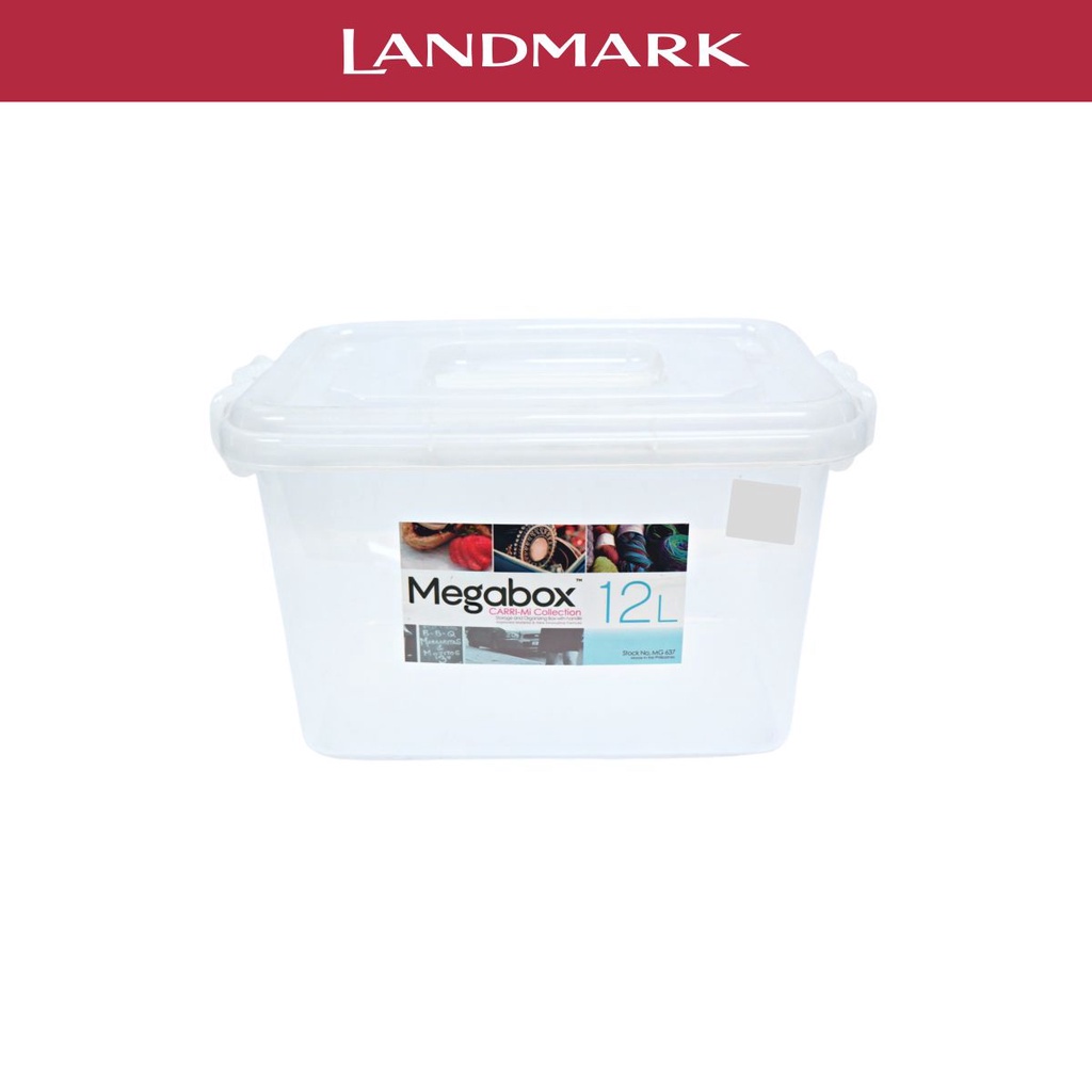 Megabox Carri-Mi Series Storage Box 12L | Shopee Philippines