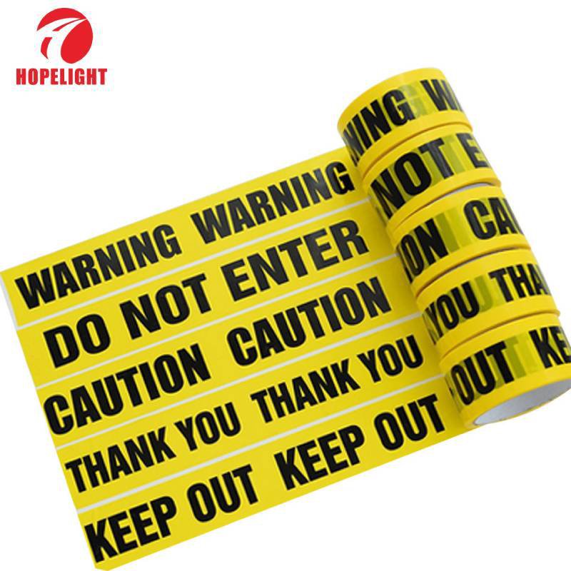 Custom Yellow Black Safety Line Underground Industrial Floor PVC ...