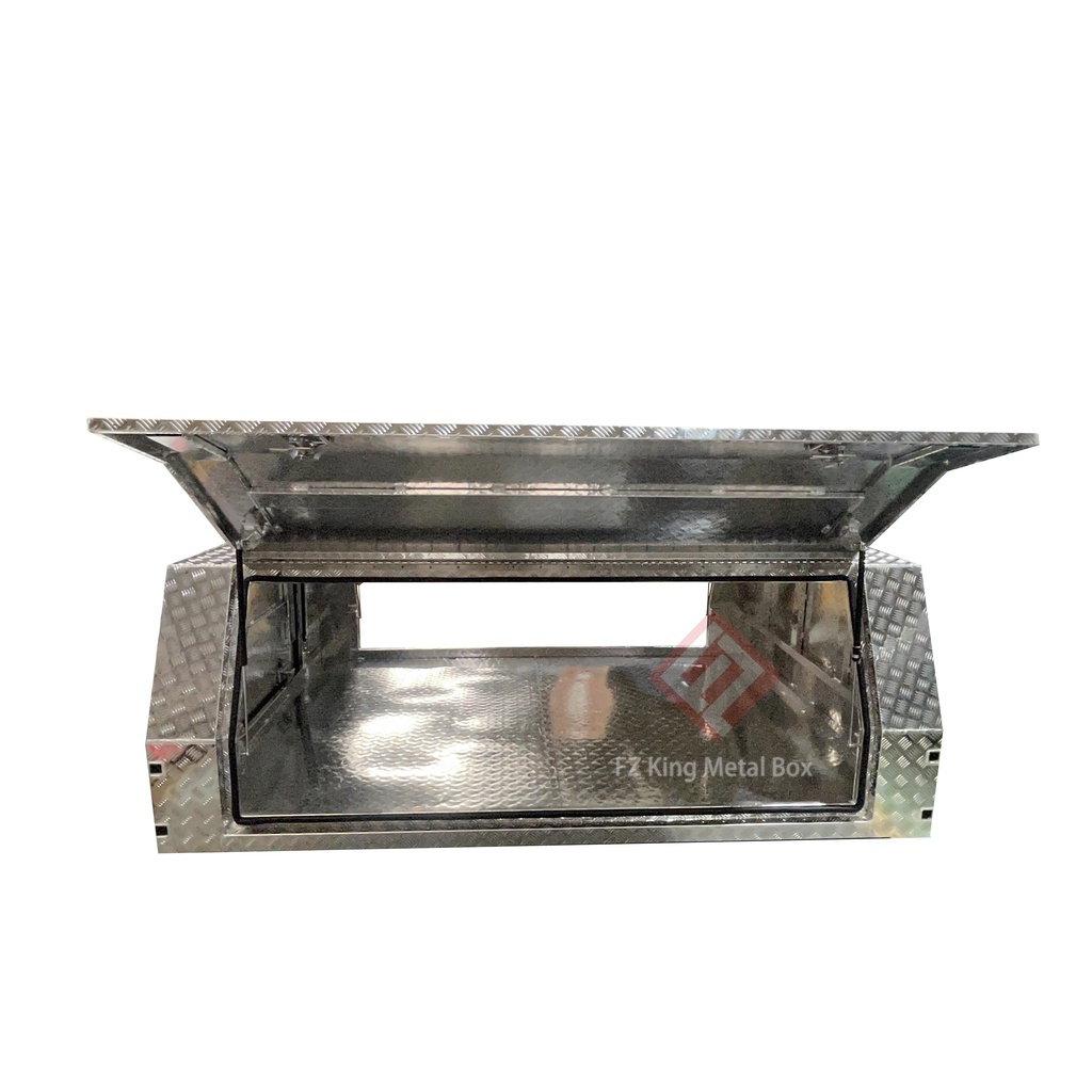 Customized Waterproof Ute Tray Tool box Aluminium Ute Canopy Dog Boxes ...