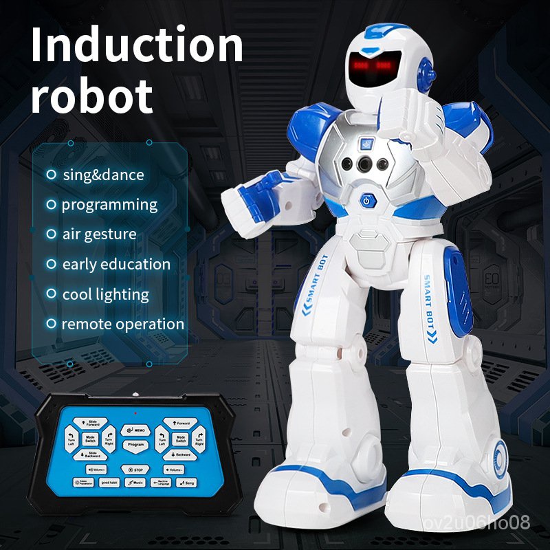 Air gesture Remote Control Robot Voice vector Smart Cartoon RC ...