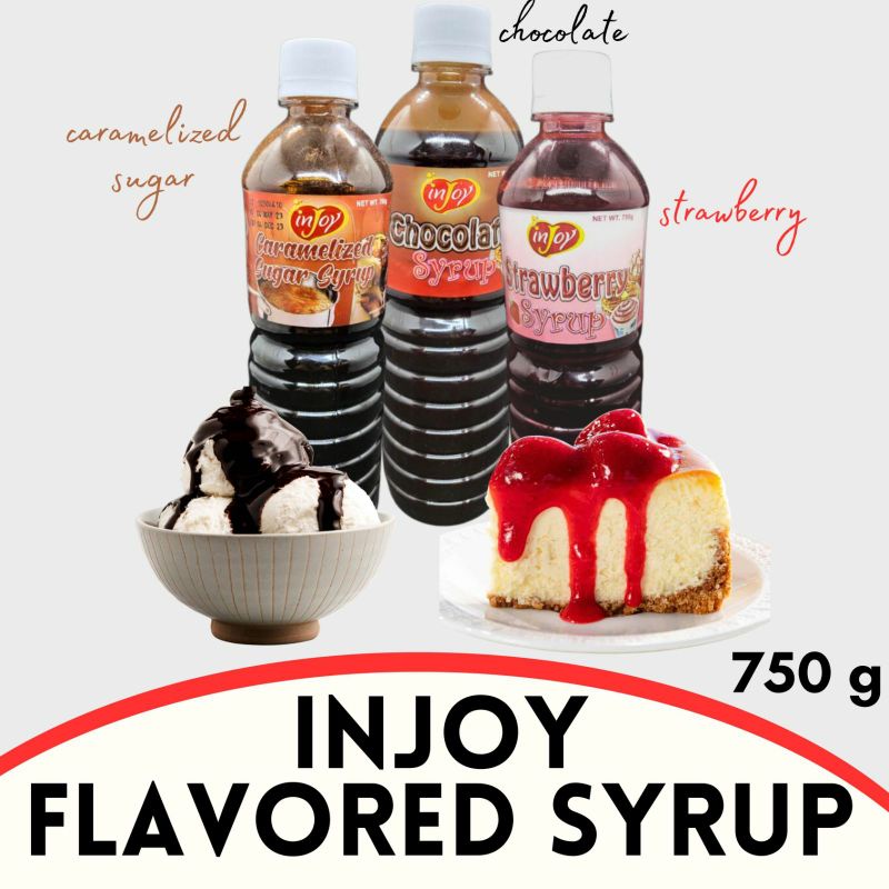 Chocolate Syrup Strawberry Syrup Caramelized Syrup for Milktea Frappe ...