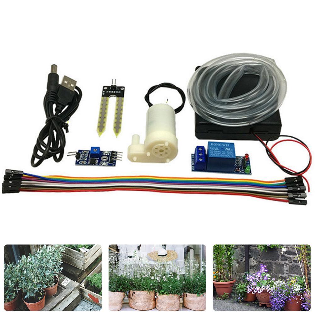 Professional DIY Automatic Watering Flower Grass Irrigation System Soil ...