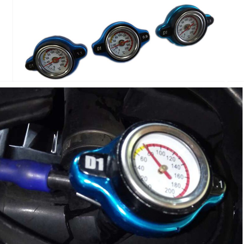 Car Motorcycle Styling SPSLD Thermo Radiator Cap Tank Cover Water ...