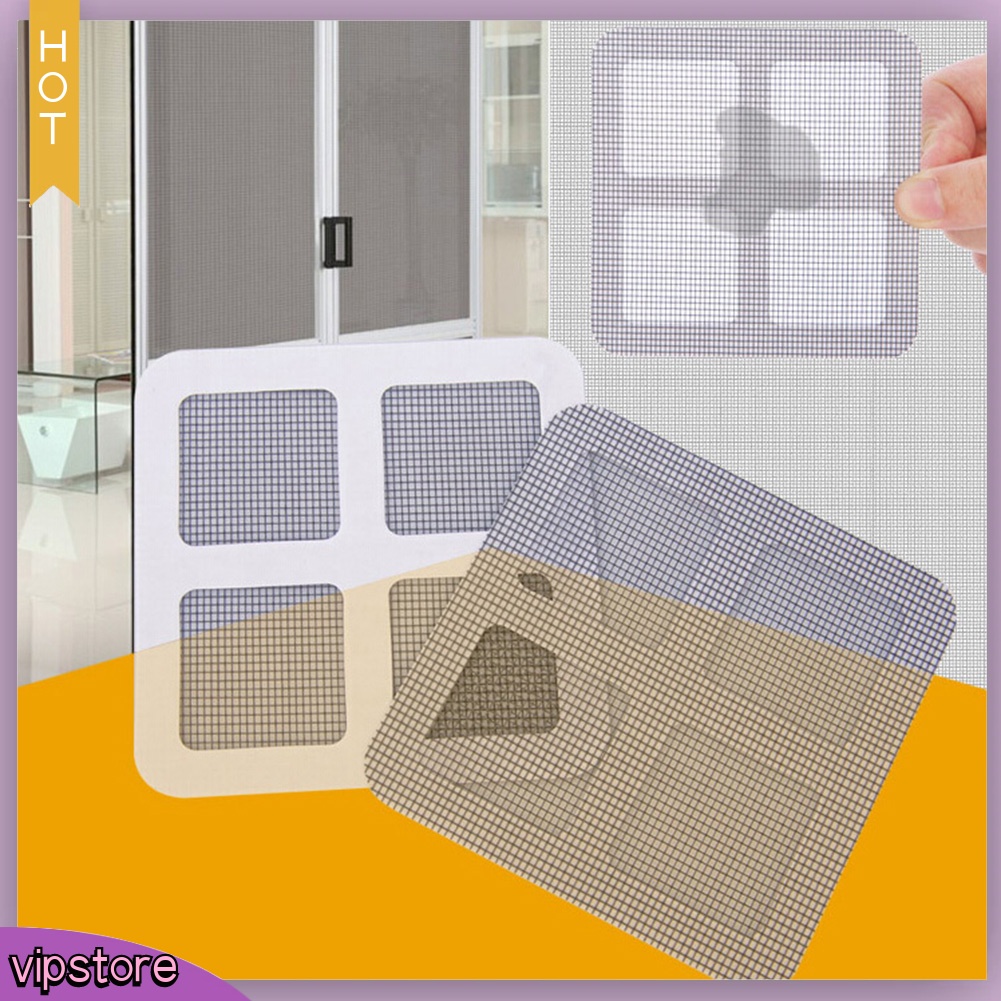 [VIP] 3Pcs Anti Insect Fly Bug Mosquito Door Window Mesh Repair Screen ...