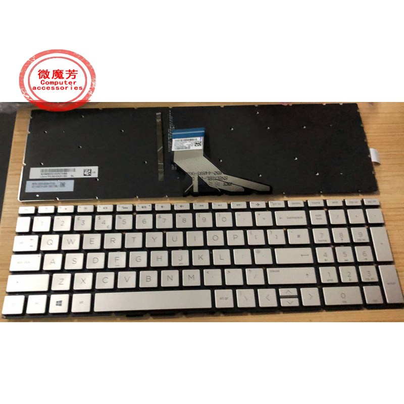 UK Backlit Keyboard FOR HP 15-DA 15-DB 15-DX 15-DR 15-DK 250 G7 255 G7 ...