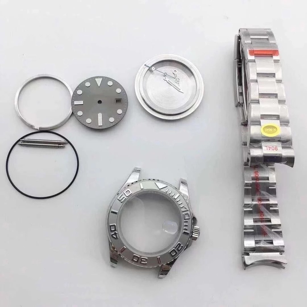 40mm Watch Accessories mechanical Assembly Case Set Dial for ETA 2824-2 ...