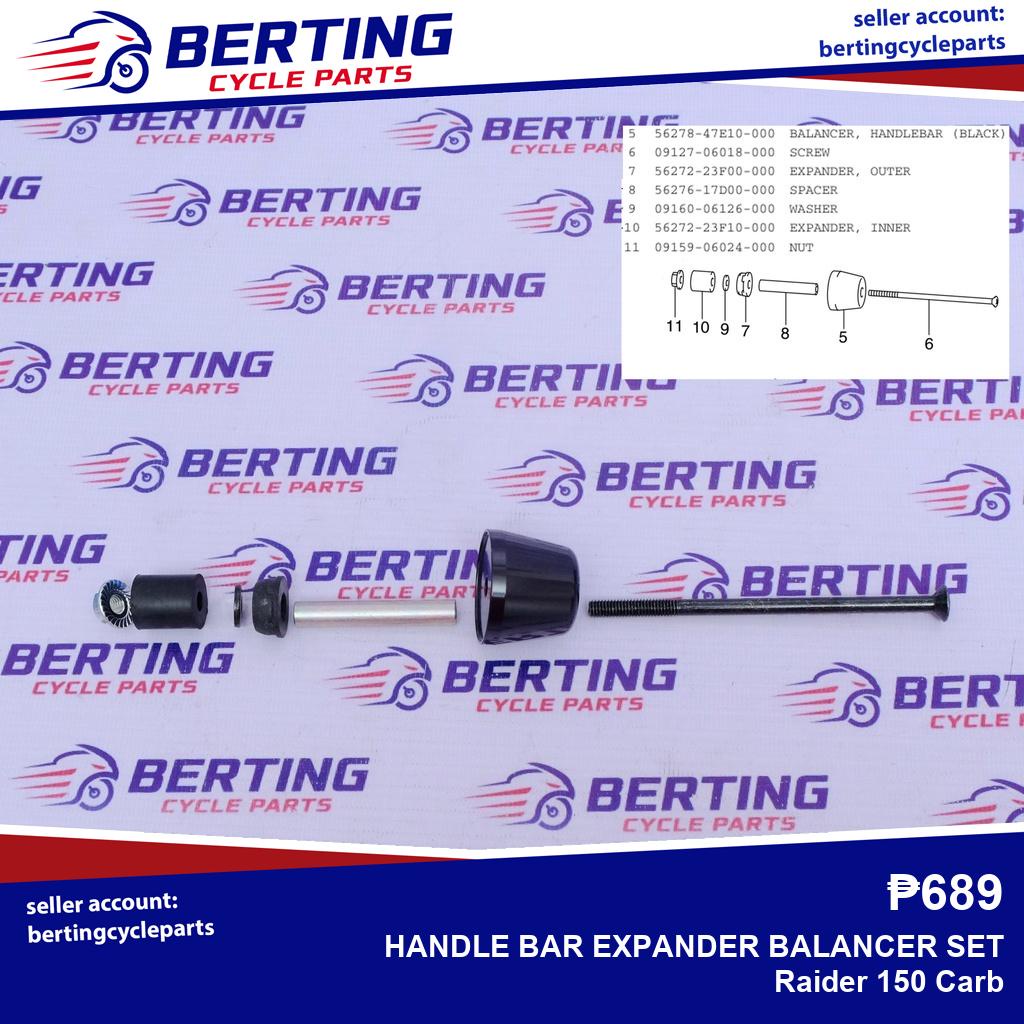 ∈SGP HANDLE BAR EXPANDER BALANCER SET Suzuki Raider 150 Carb Genuine ...