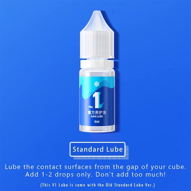 Gan Cube Lube Lubricant Standard / Magic 10ml Silicone Based for Rubiks ...