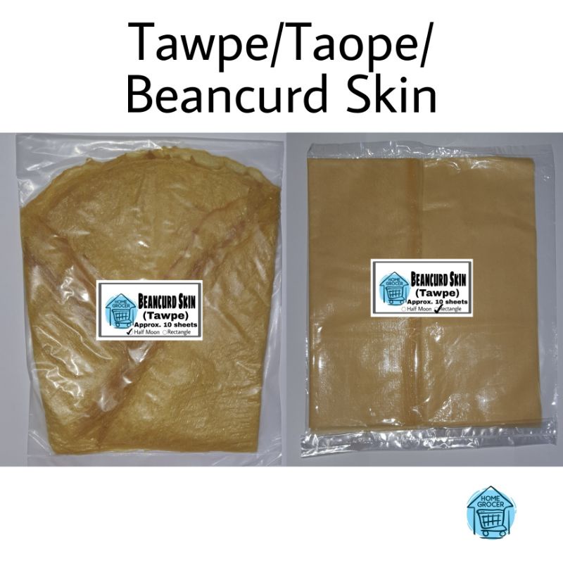 Taope Tawpe Tofu Skin Beancurd Skin Kikiam FREE 5 spice powder (1 tsp ...