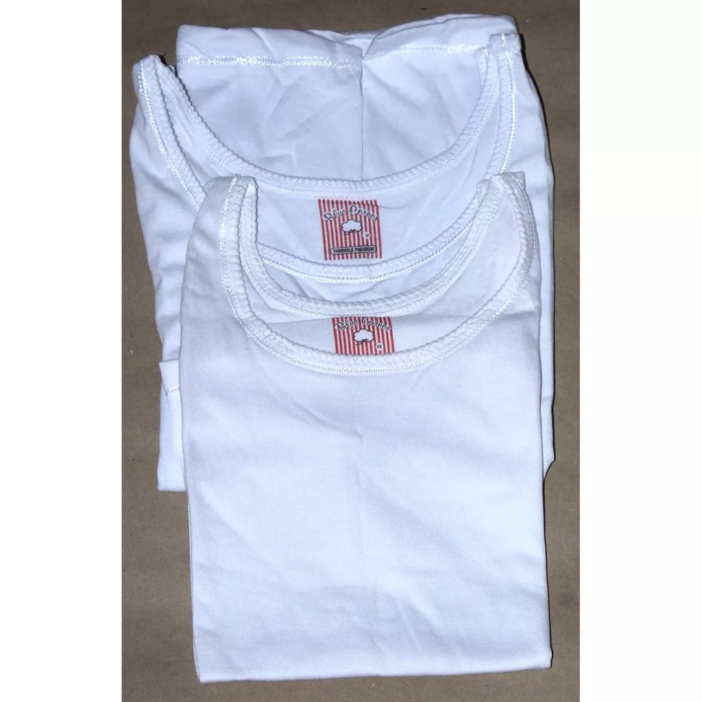 Blue Corner Ladies Sando White Assorted for kids & Adult ( 6pcs per ...