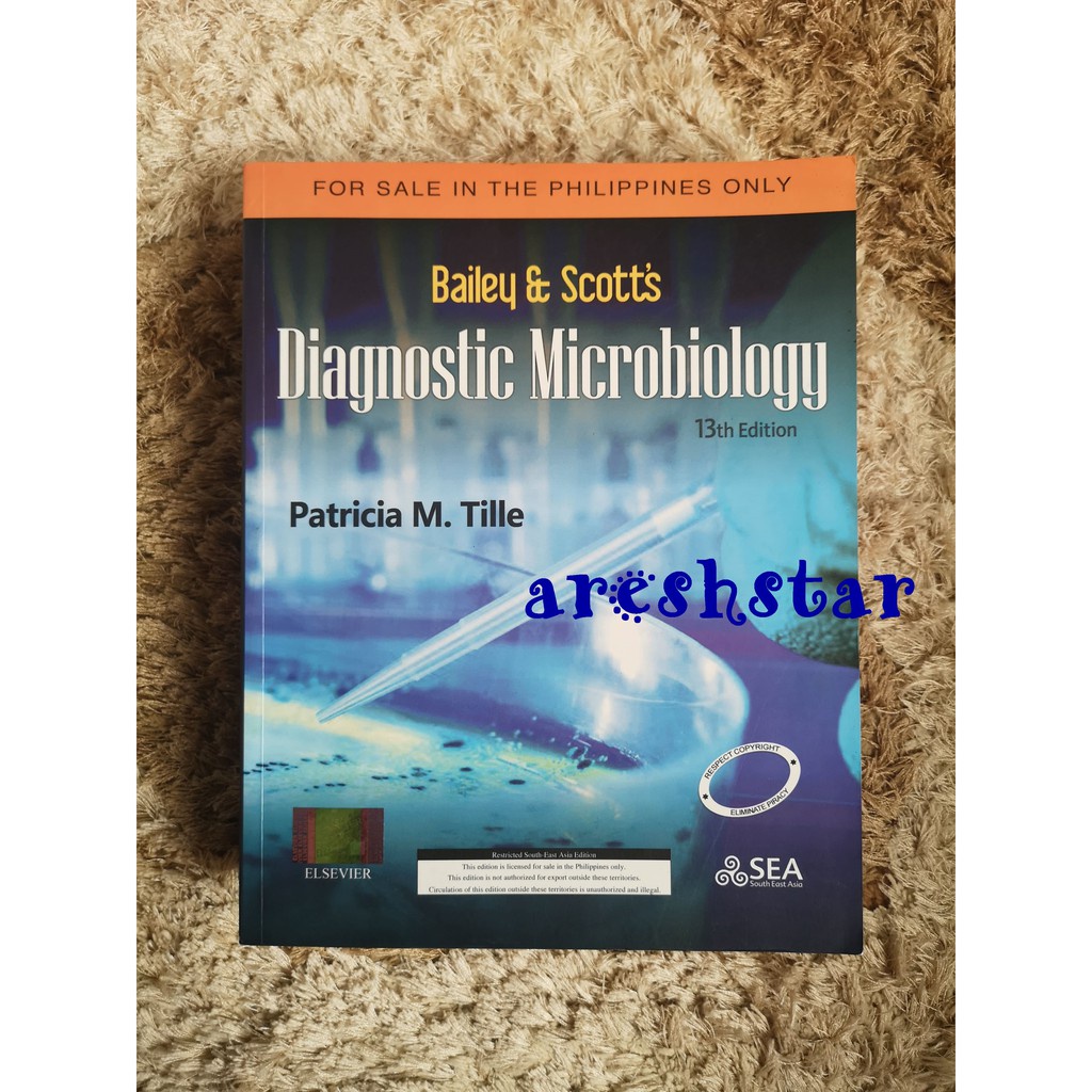 ☑BRAND NEW_BAILEY & SCOTT'S DIAGNOSTIC MICROBIOLOGY by Patricia Tille ...