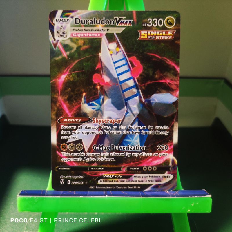Pokemon TCG - Duraludon Vmax Alternate Art | Shopee Philippines
