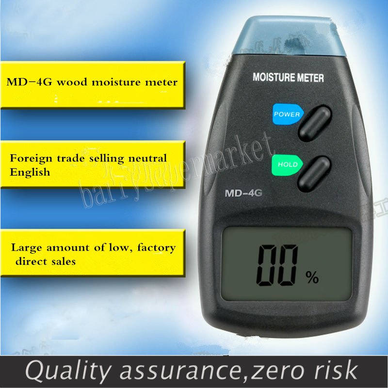 Digital Wood Moisture Meter Portable Moisture Meter Humidity Meter Damp ...