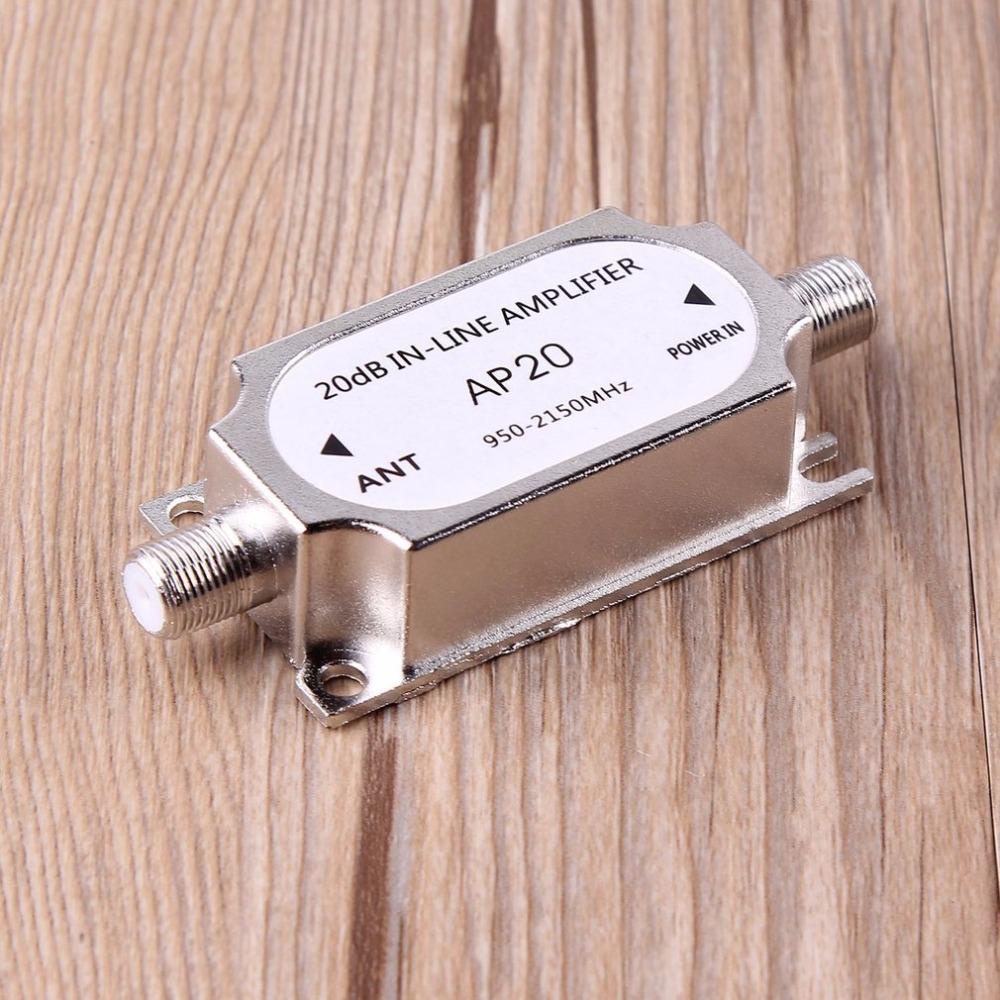 20dB Inline Amplifier signal boster satellite dish NETWORK AMP | Shopee ...
