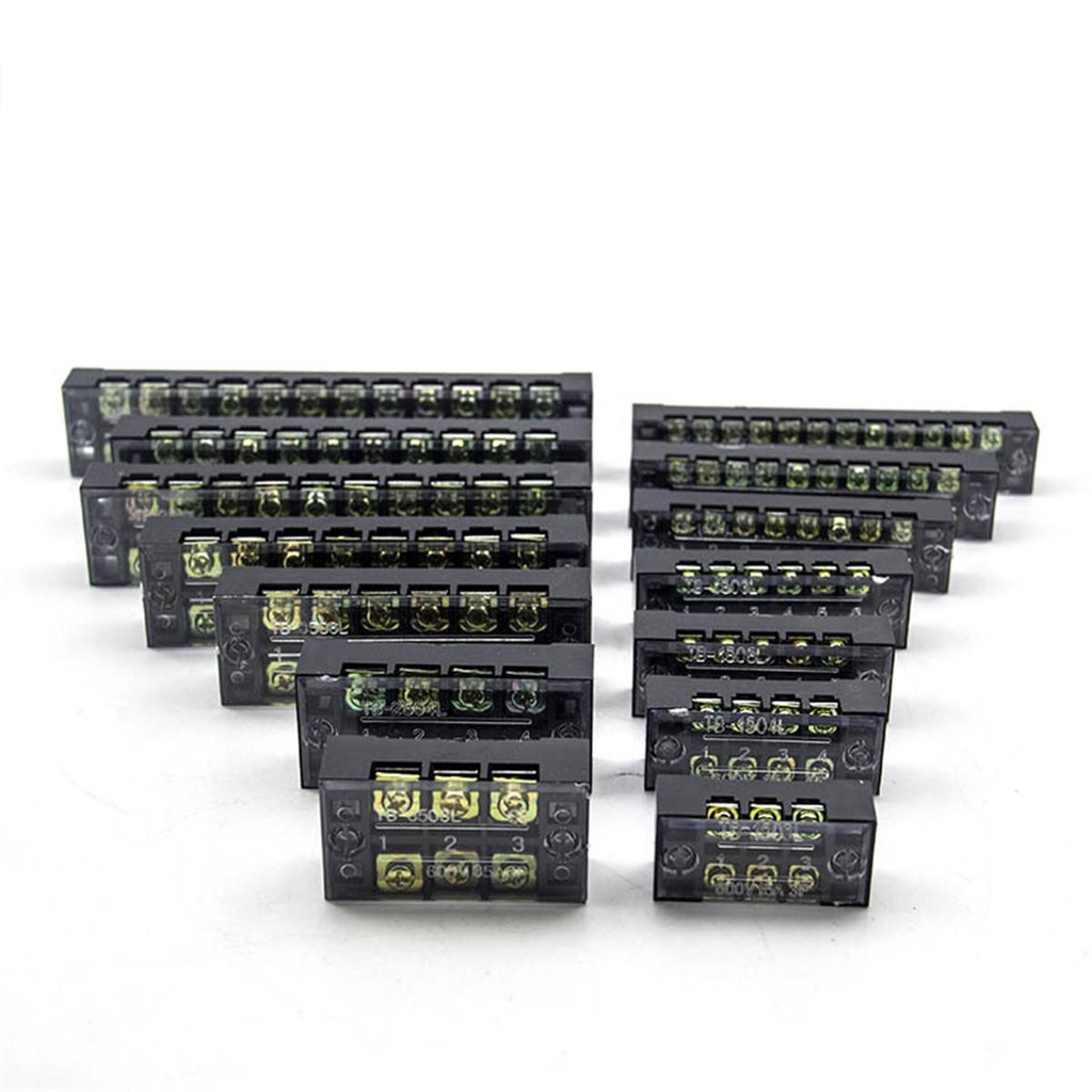 ★DTY 600V 15A 25A 45A 3/4/5/6/10/12 Positions Dual Row Barrier Screw ...