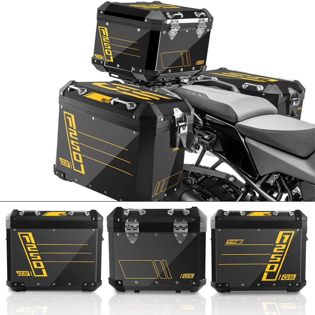 ☑☑☑Motorcycle Tail Top Side Box Cases Sticker Panniers Luggage ...