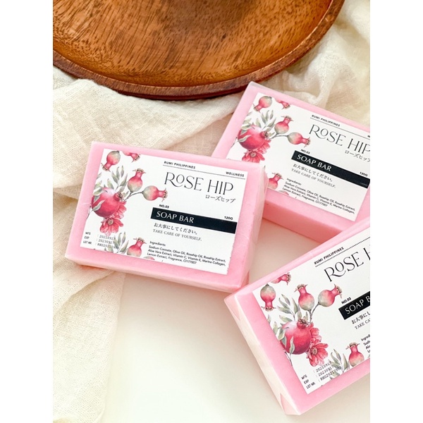 ﹍RUMI Rose Hip Soap Bar (120g) | Shopee Philippines