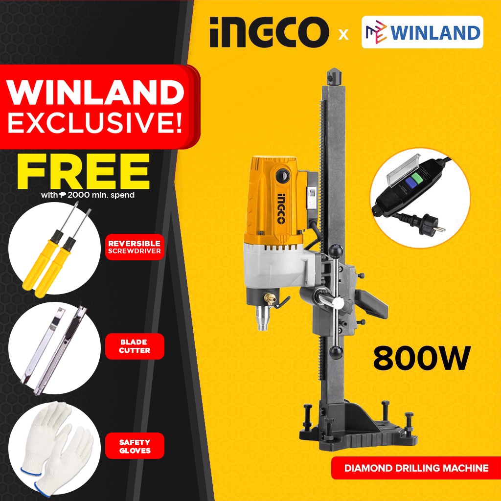 INGCO by Winland Diamond Drilling Machine | Coring Drill 2800W DDM28001 ...