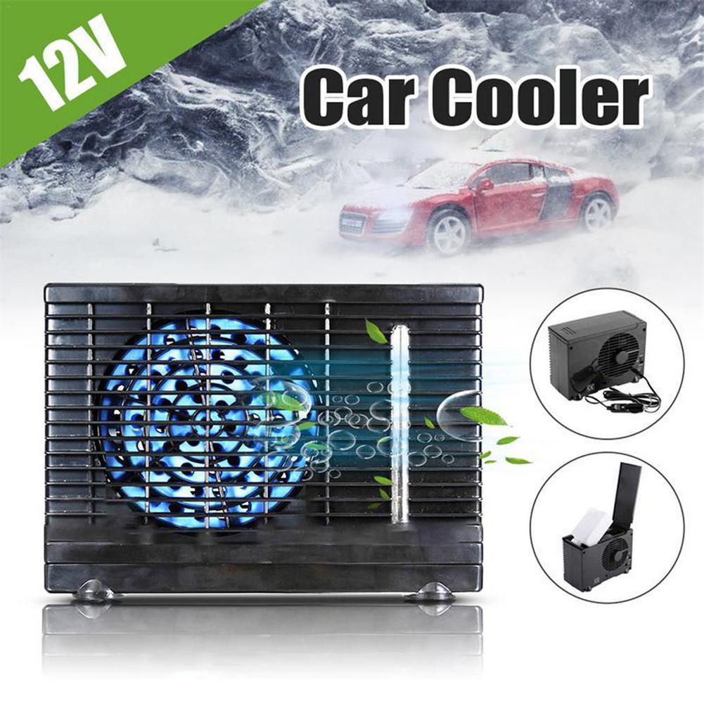 12V Car Air Conditioner Adjustable Electronic Car Cooler Two Gear Auto ...