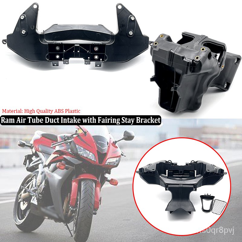 CBR600RR Motorcycle Ram Air Tube Duct Intake With Headlight Bracket ...