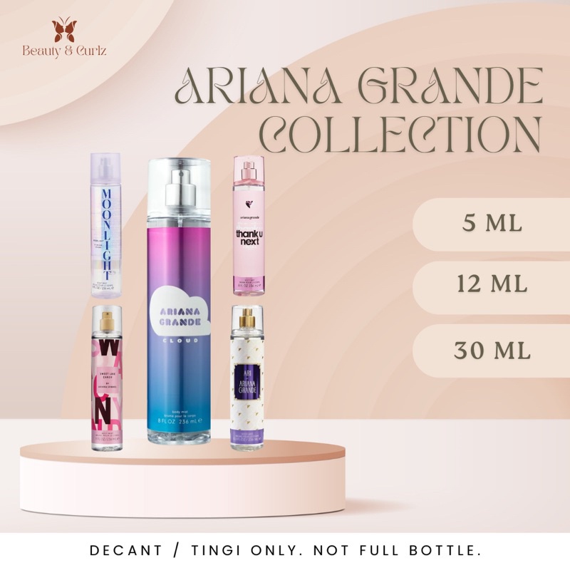 Ariana Grande Collection Mist 5mL 12mL 30mL | Shopee Philippines