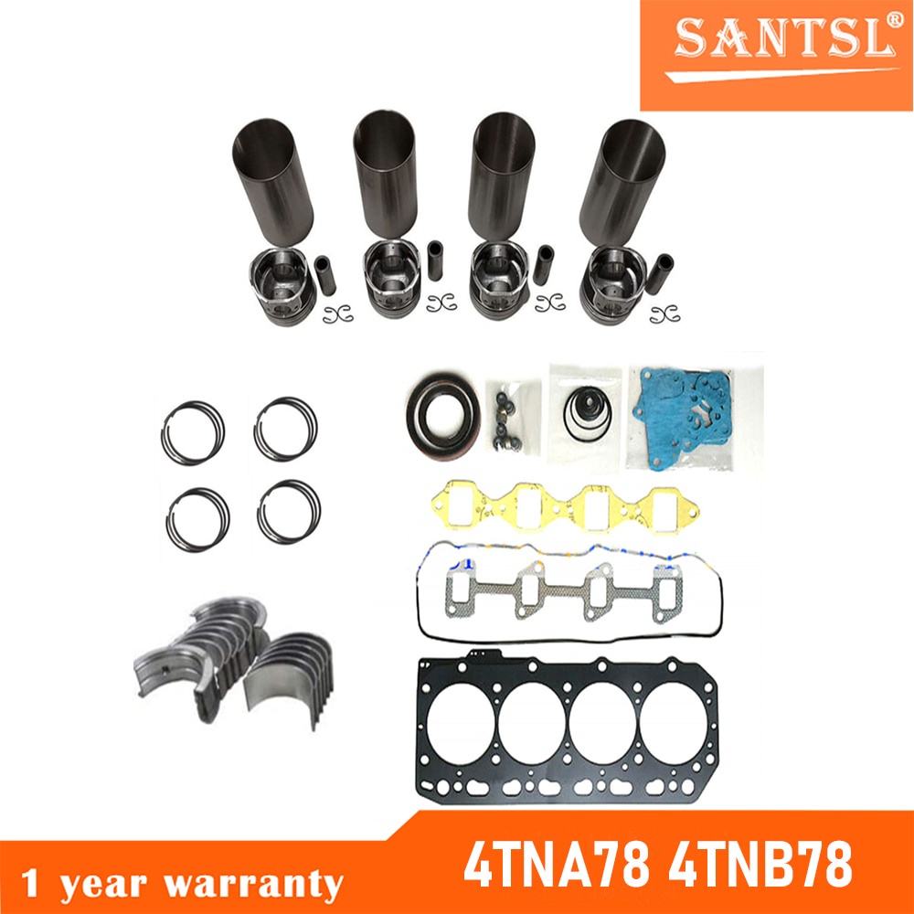 】Overhaul Rebuild Kit 4TNA78 4TNB78 For Yanmar engine FX285 FX305 FX335 ...