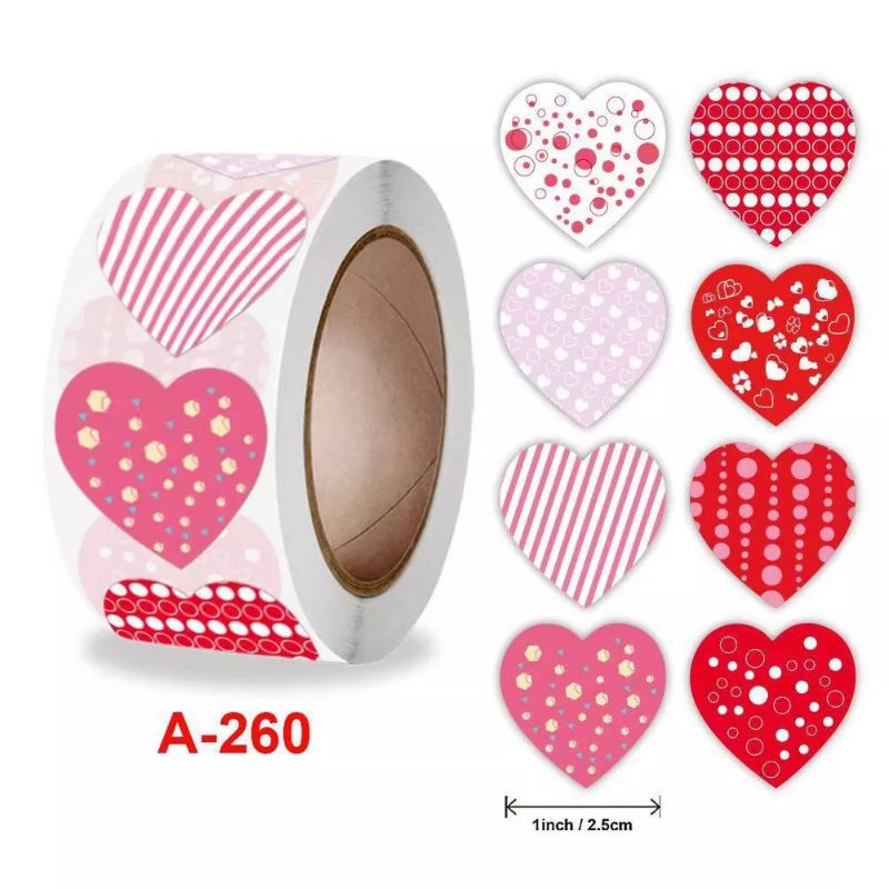 AESTHETIC STICKERS 100 PIECES 1 INCH FOLDED | Shopee Philippines