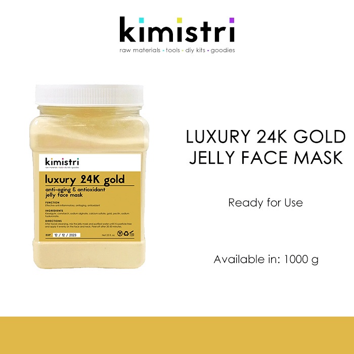 24K Gold Luxury Jelly Face Mask (Premium Quality) | Shopee Philippines