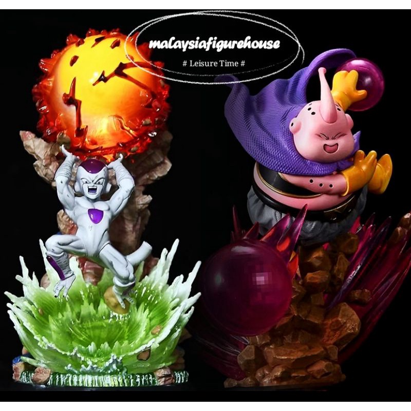 ﹍READY STOCK25CM DRAGON BALL RP FRIEZA FAT MAJIN BUU LIGHT UP COPY ...