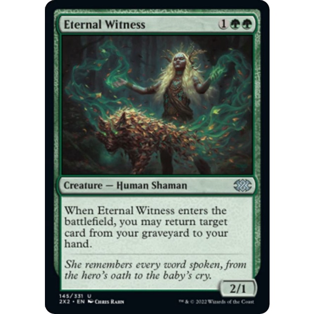 MTG: Eternal Witness - 2X2 |CUC | Shopee Philippines