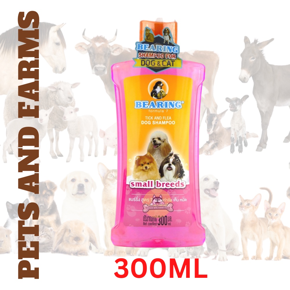 BEARING FORMULA 7 TICK AND FLEA DOG SHAMPOO (300ML) | Shopee Philippines