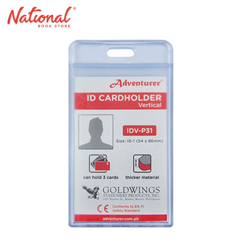 Adventurer ID Jacket Vertical Unbreakable 54x86mm IDV-P31 - School ...
