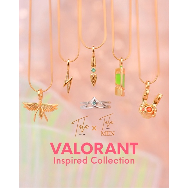 ♨Tala by Kyla Men Valorant Inspired Collection TBK Necklace | Shopee ...
