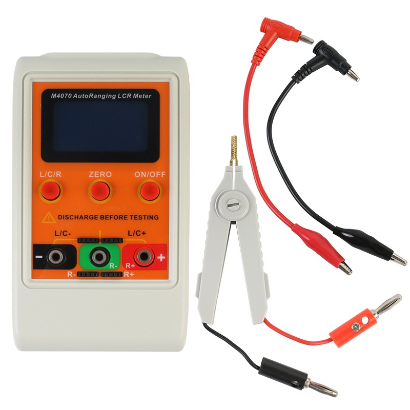 LCR Bridge Tester M4070 Capacitance Inductance Meter Automatic Range 1% ...
