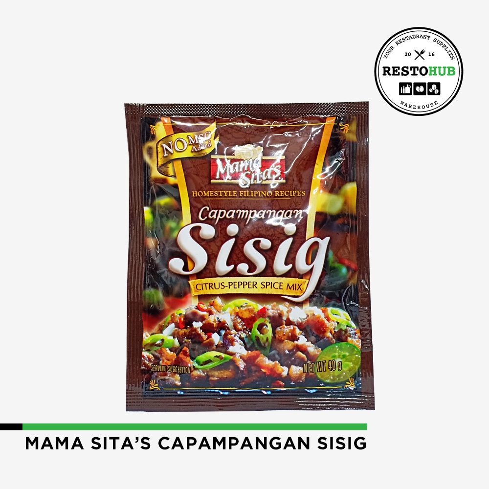Mama Sita's Capampangan Sisig / Citrus-pepper Spice Mix ( 40g ...