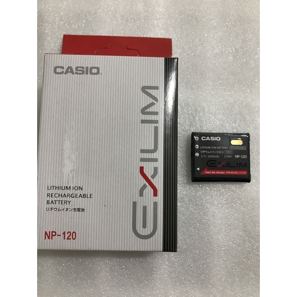 Casio NP-120 Battery ( Exilim EX-S200) | Shopee Philippines