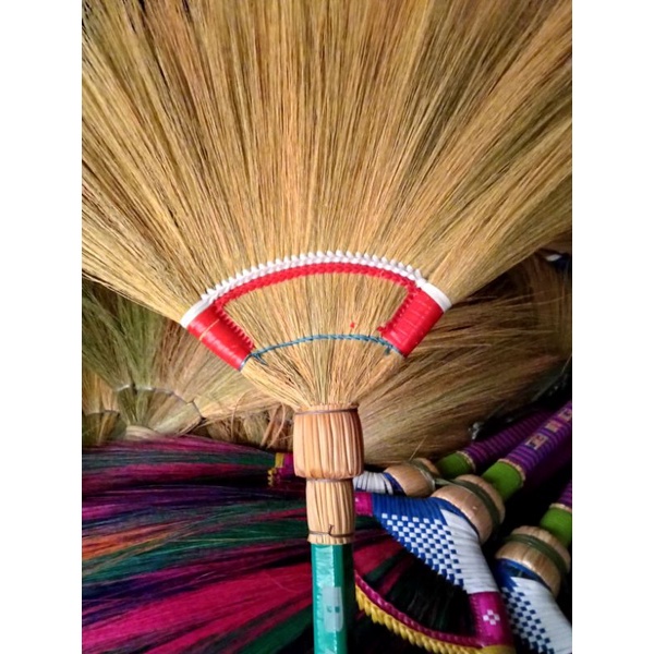 ♝Baguio Double Sewing Soft Broom Walis Tambo | Shopee Philippines