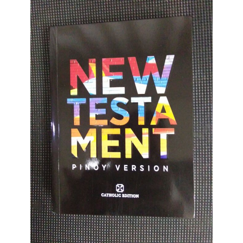 Pinoy Bible Catholic Version New Testament(With Imprimatur) | Shopee ...